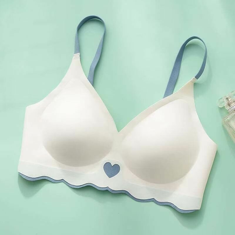 Женское бесшовное и удобное нижнее белье, тонкий бюстгальтер без стального кольца