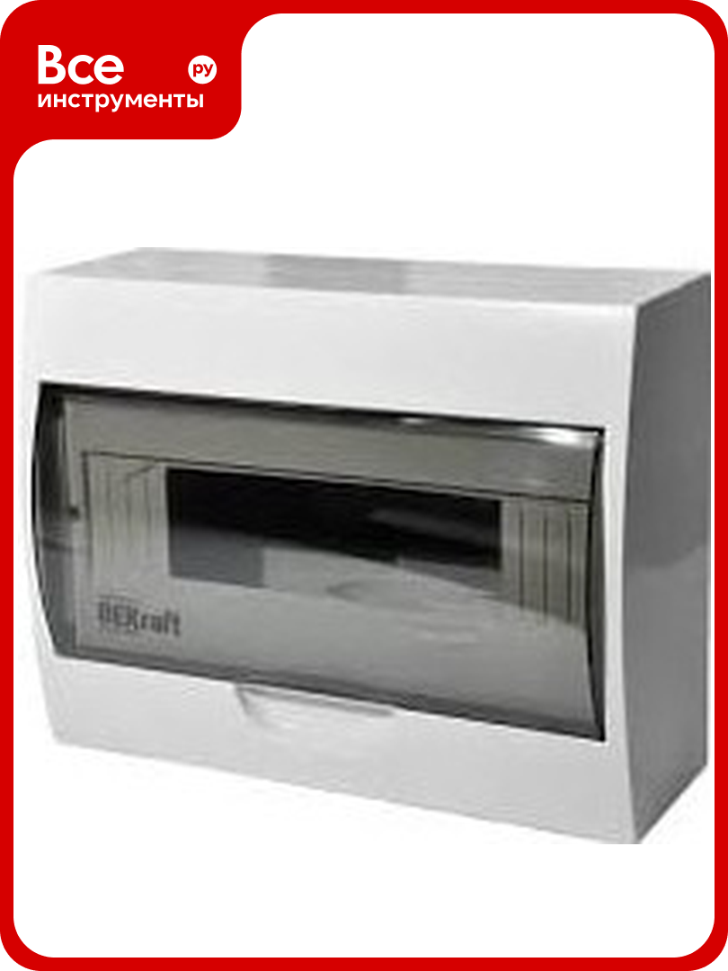 Корпус DEKraft ЩРН-П-12 31011DEK навесной модульный пластиковый 12мод. IP41 1113503