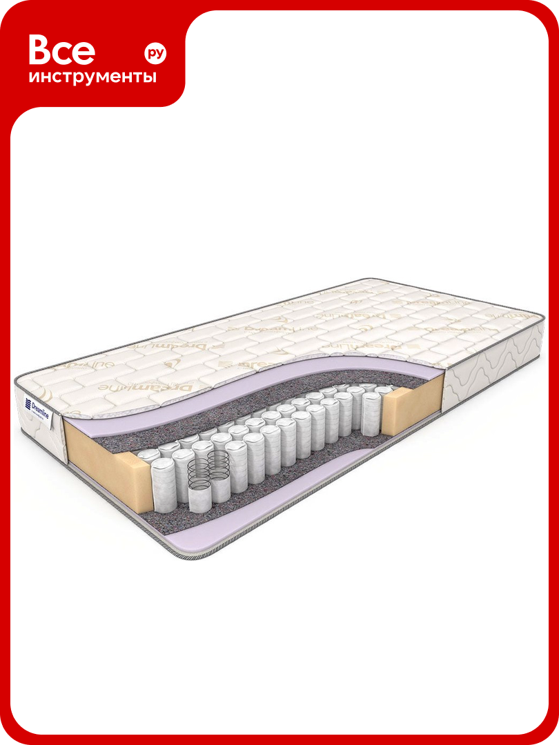 Матрас Dreamline Classic +10 TFK 90х200 см серия Classic ЦБ000039596, 200 см
