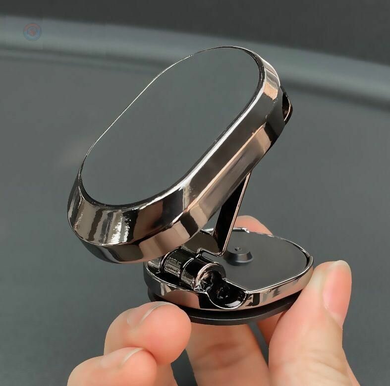 Магнитный автомобильный держатель для смартфона с клеевым креплением 3М и регулировкой 360° — надёжная фиксация в дороге