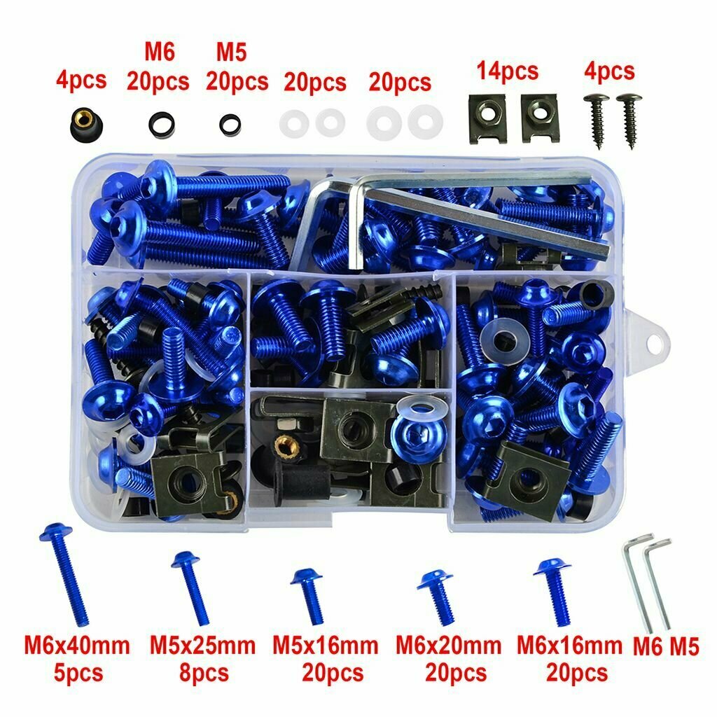 Комплект крепежных болтов для обтекателей CBR