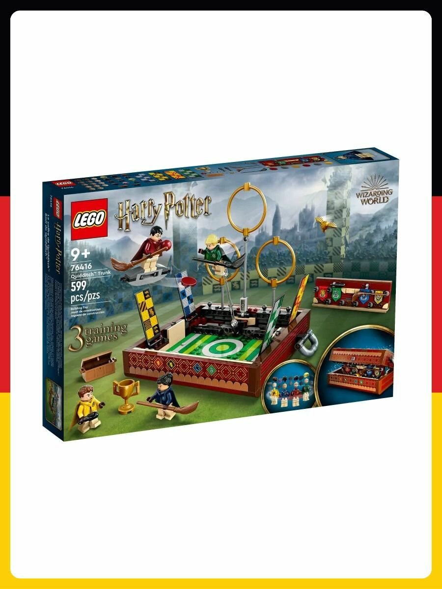 Конструктор LEGO 76416 Harry Potter Чемодан для квиддича
