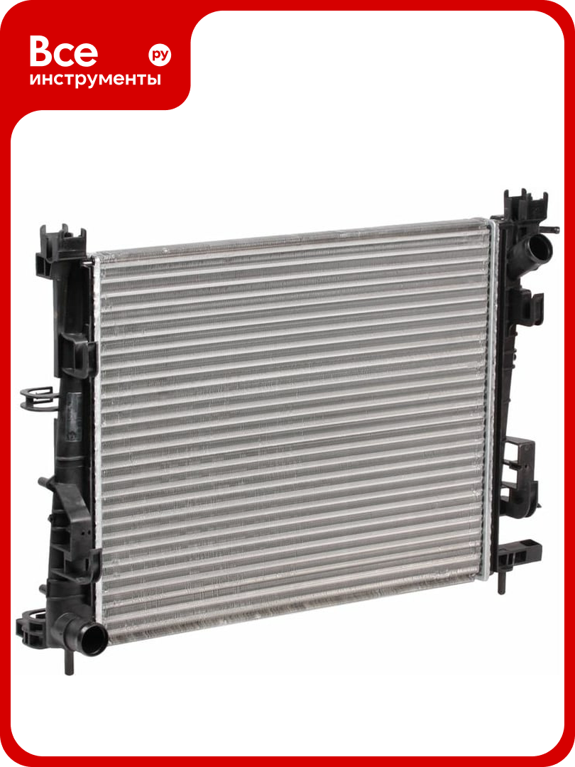 Радиатор охлаждения для автомобилей Лада Vesta /Logan II /Kaptur /Duster A/C+ LUZAR, автомобилей лада vesta