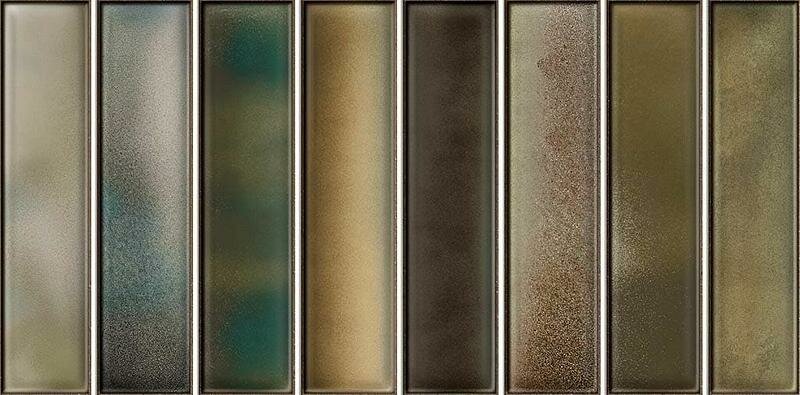 Керамогранит El Barco Borealis 78803686 15x30 Глянцевая Зеленый