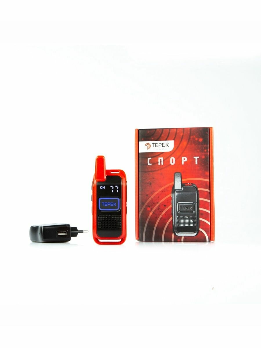 Портативная рация Терек Спорт красный