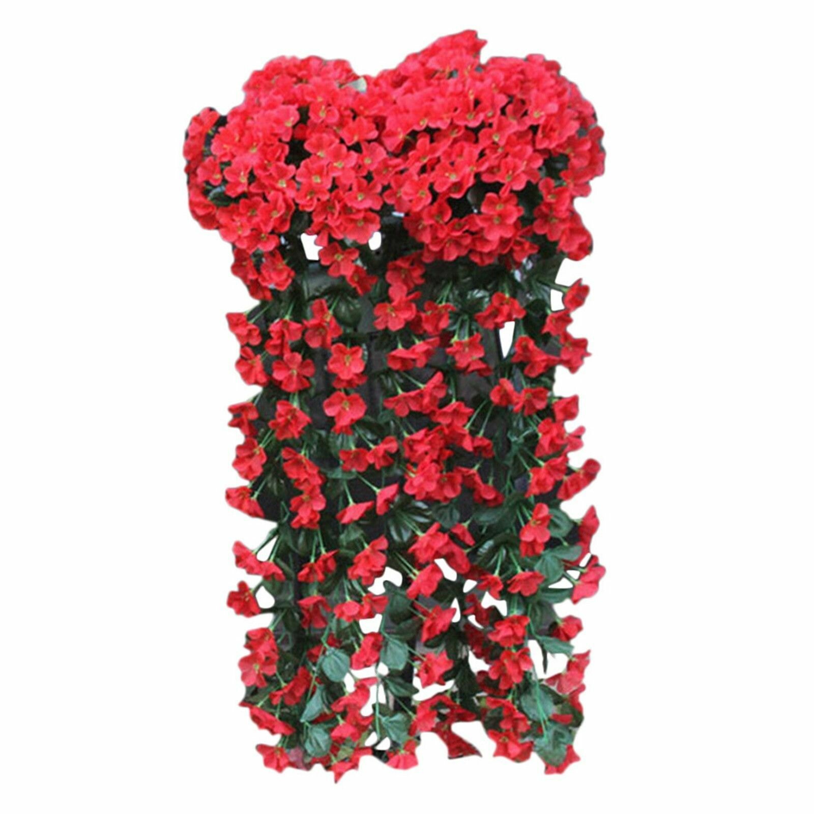 Искусственные фиалки для декора интерьера ветка 70 см, подвесное кашпо, украшение дома, кафе и ресторанов