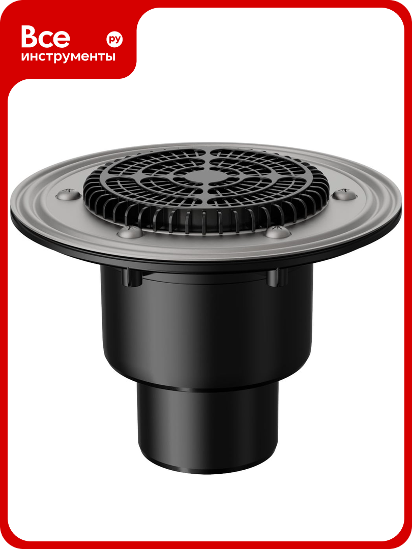 Воронка кровельная Fachmann VB 310.1 F, DN50/75/110 с фланцем 01.186