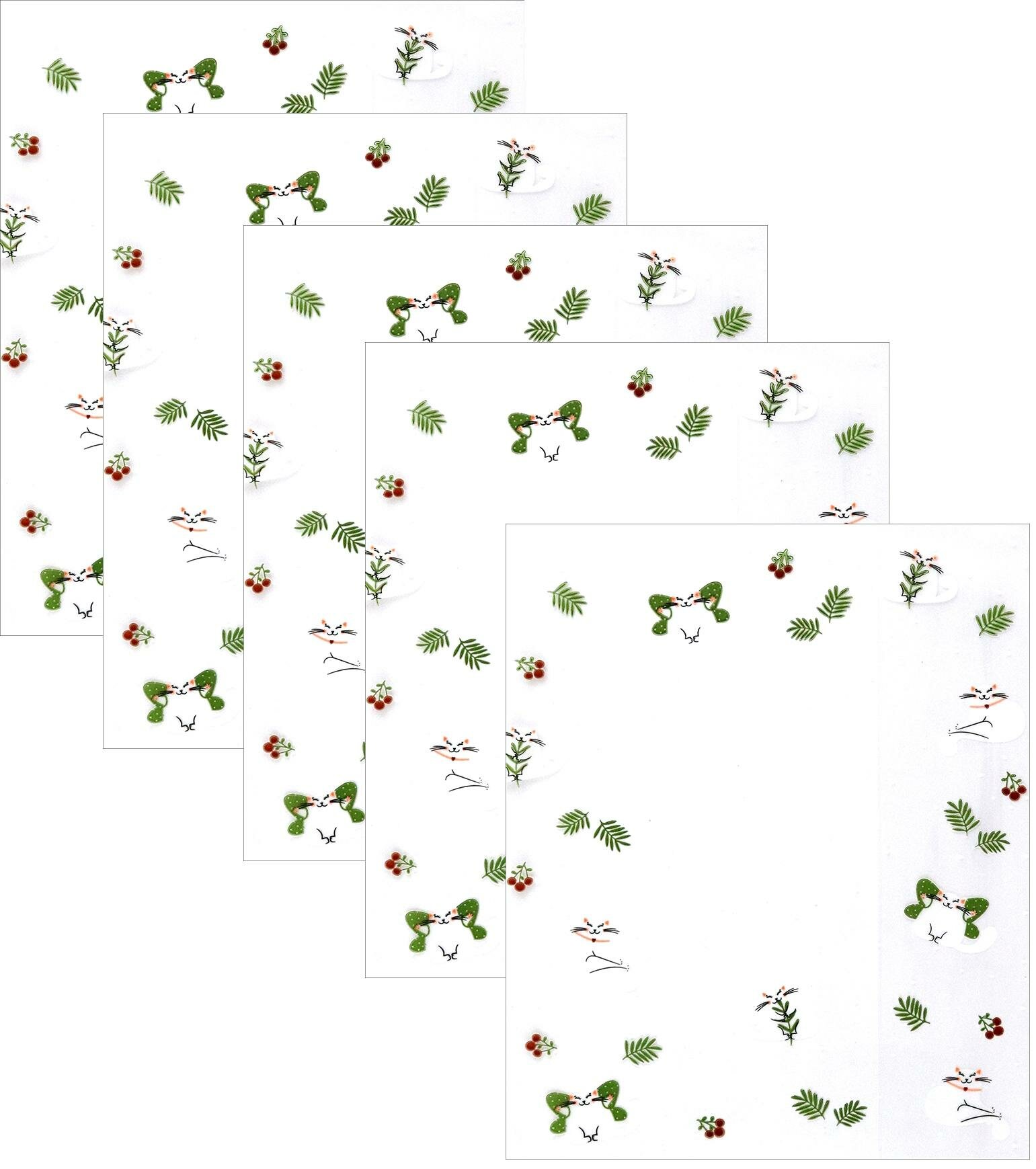 Набор обложек для тетрадей Mur-Mur, 5 штук, А5, крылышки
