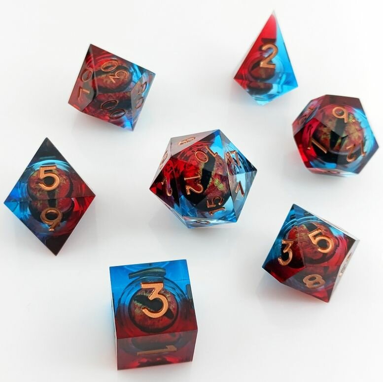 Набор металлических кубиков DND Dungeons & Dragons Polyhedron Running Group RPG Настольная игра Dice D6 Настольная игра