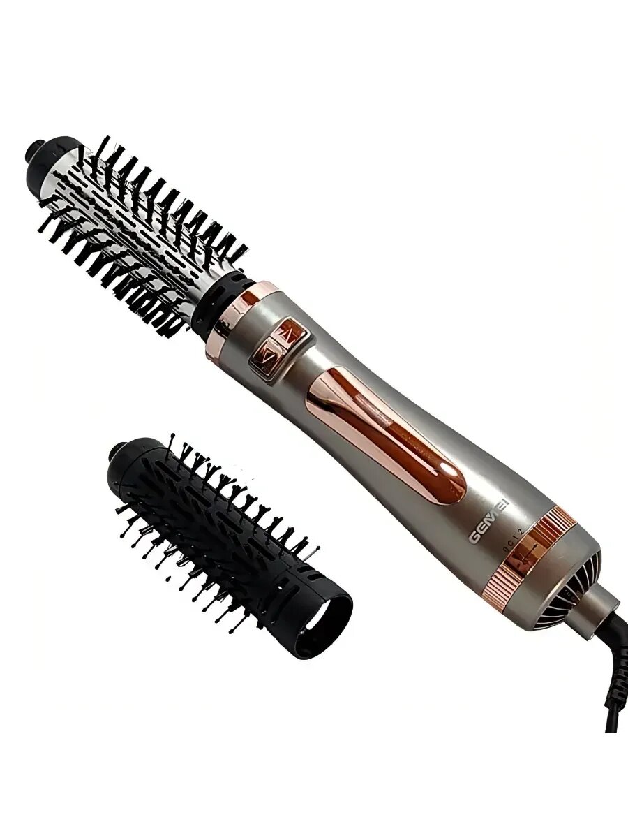 Фен щетка стайлер для волос Gemei GM-4830 профессиональный с ионизацией