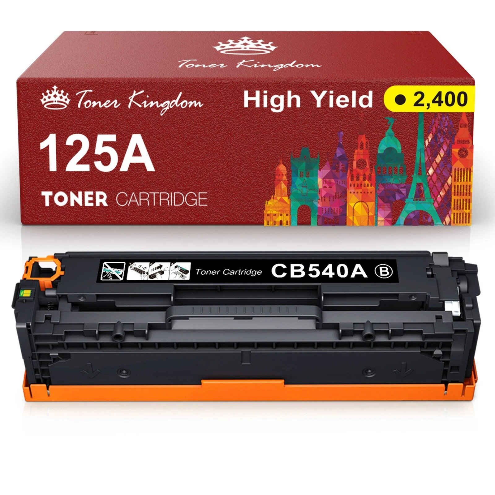 Картридж CB540A (№125A)/Canon Cartridge 716 Black для принтера HP LJ CP1215/1515/1518/1312/LBP 5050/MF 8030CN/8050