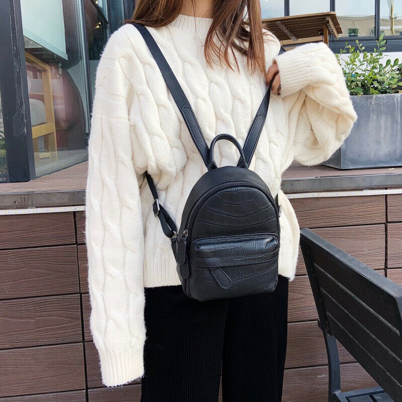 Рюкзак viney, Leather Backpack for Women Fashionable Large Capacity Lightw, большая вместимость, для путешествий, городской, школьный, лёгкий, кожаный, для женщин