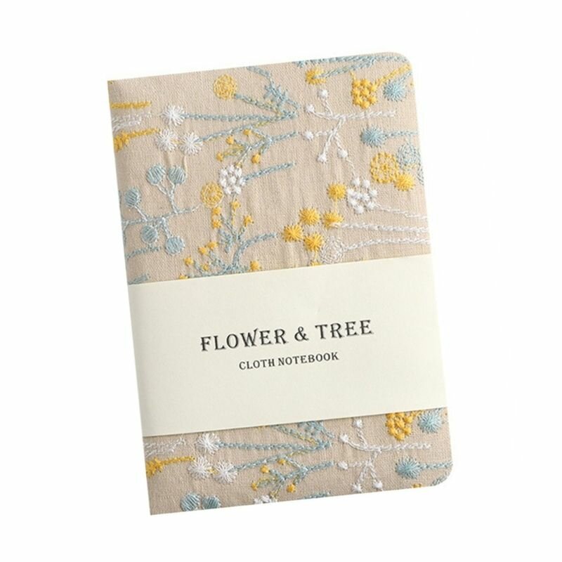 Блокнот для вышивания формата А6-бежевый