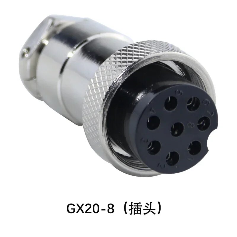 Gmilli GX20 12-контактный водонепроницаемый разъем M20 8Pin female plug