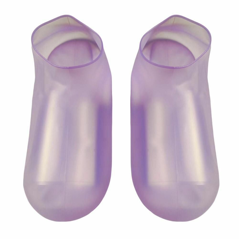 Силиконовые увлажняющие носки для ног, маска для ног, отшелушивающие и восстанавливающие носочки для педикюра