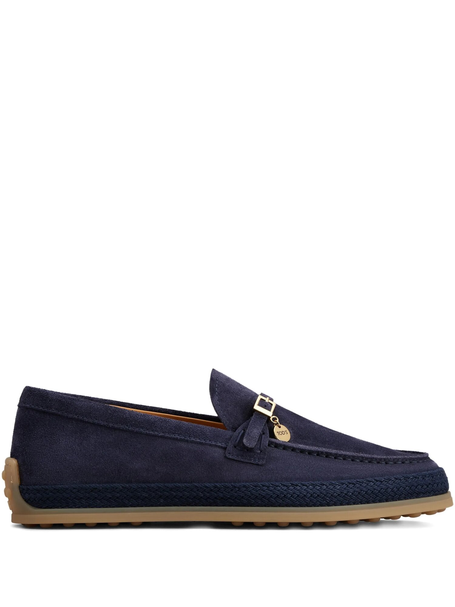 Лоферы Buckle-detail suede loafers