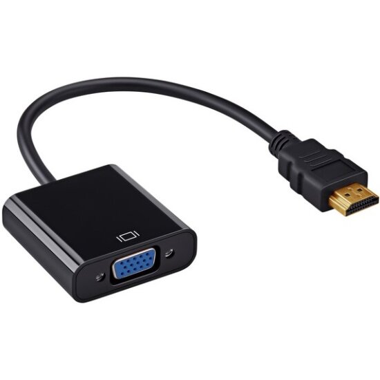 Переходник Buro HDMI (m) VGA (f) 0.1м (HDMI-M-VGA-F)