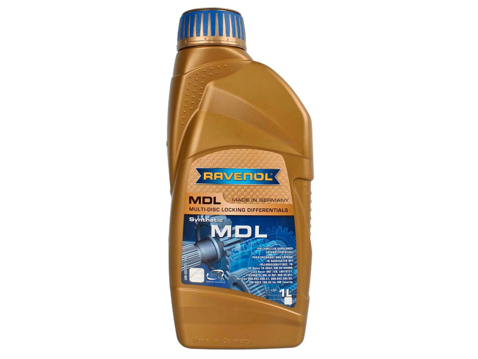 Трансмиссионное масло RAVENOL MDL 1л