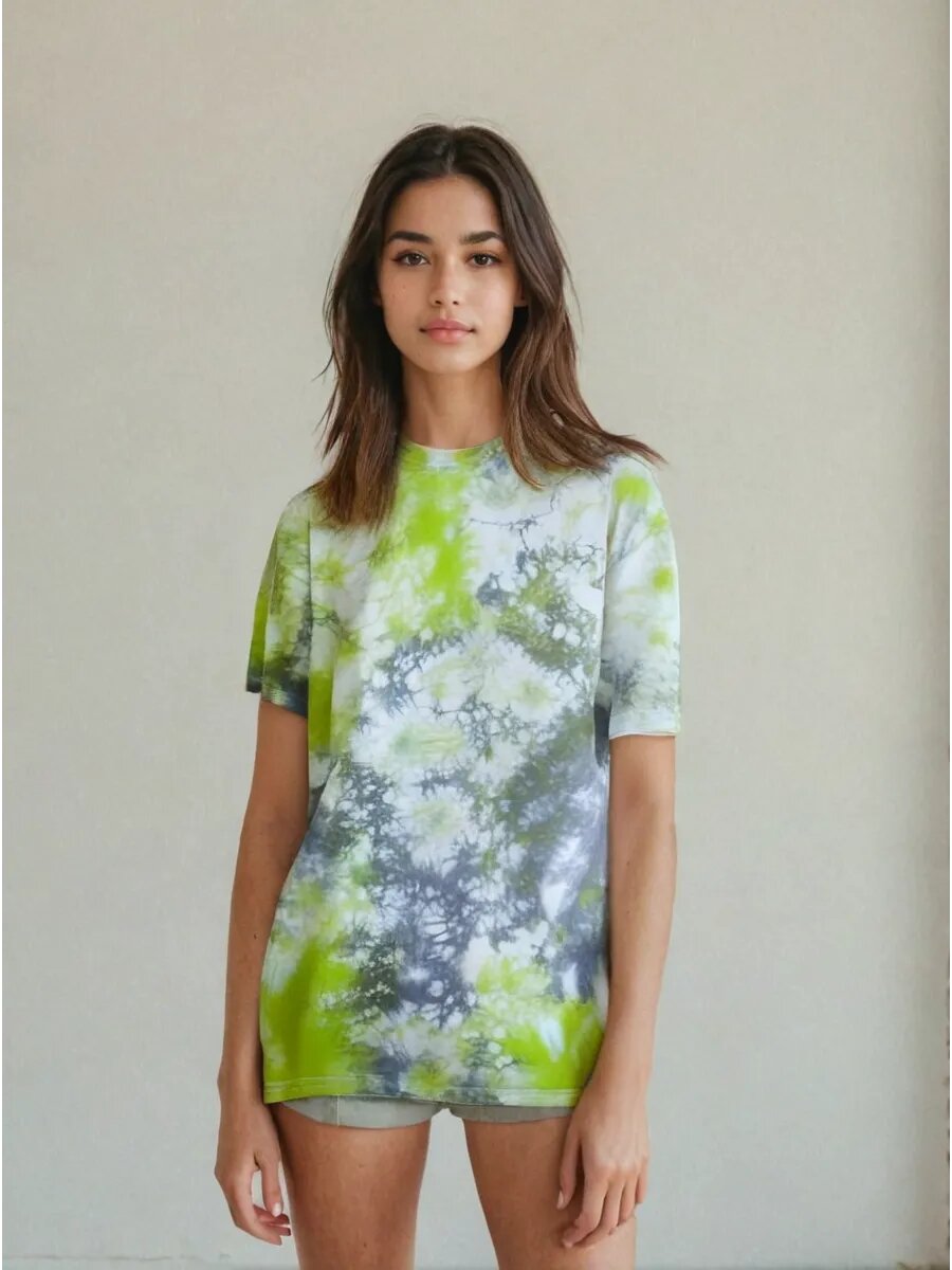 Футболка оверсайз тай дай