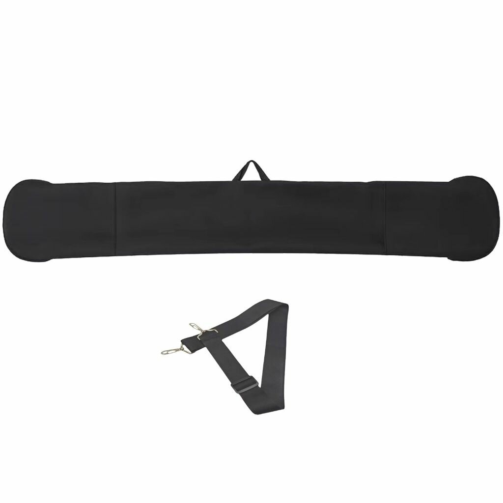 Защитный чехол для сноуборда-черный, 165 см (плюс один плечевой ремень)