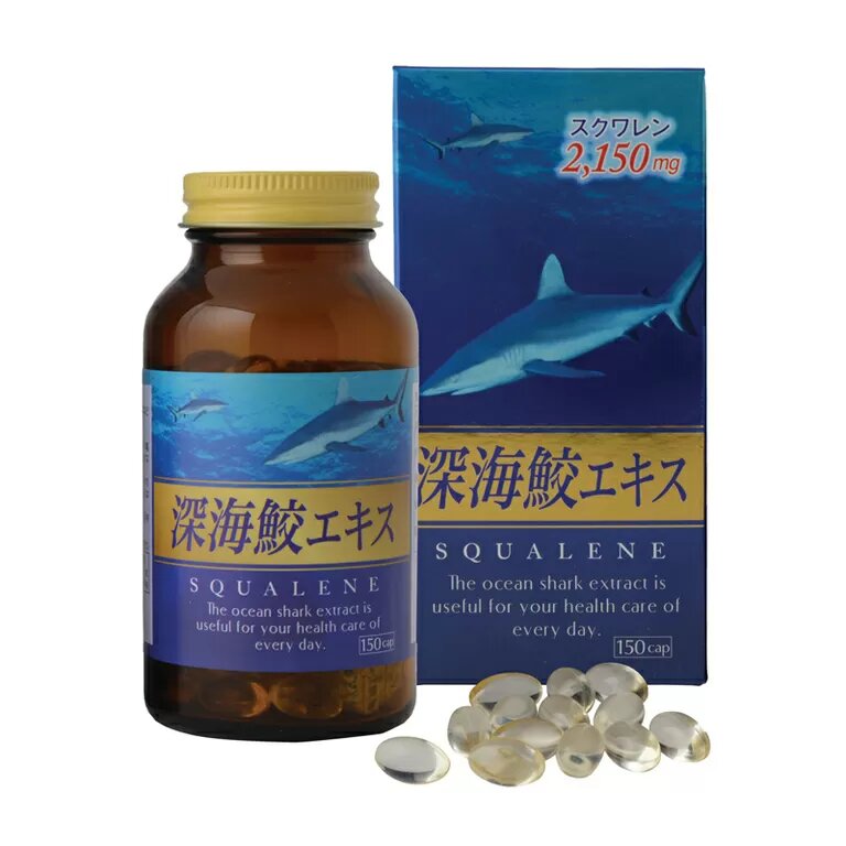 MAYURI Squalene Биологически активная добавка к пище "Сквален" 150 таб