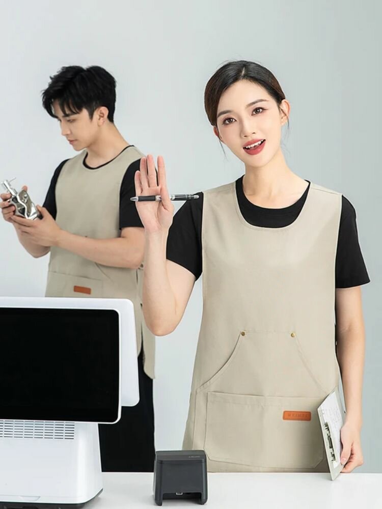 Фартук продавца женский для рабочих мастерских