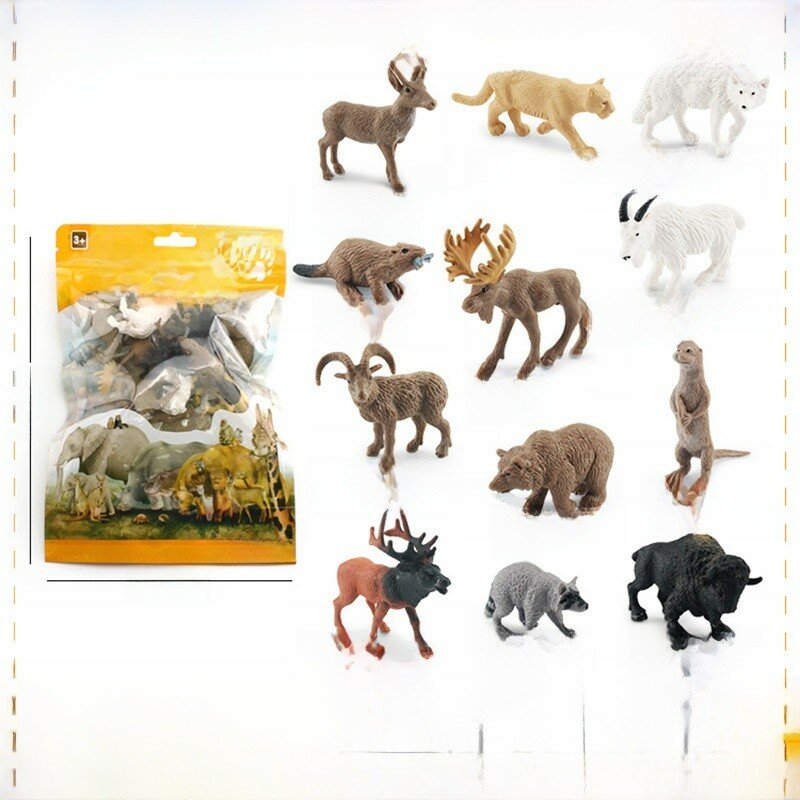 Модель черепа животного wildlife с pvc для образовательных выставок и коллекционеров естественной истории styleg