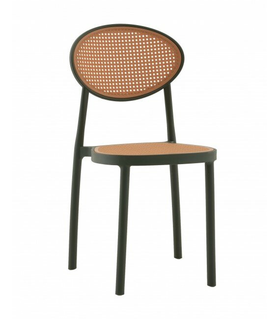 Стул Раннерс пластиковый зелёный