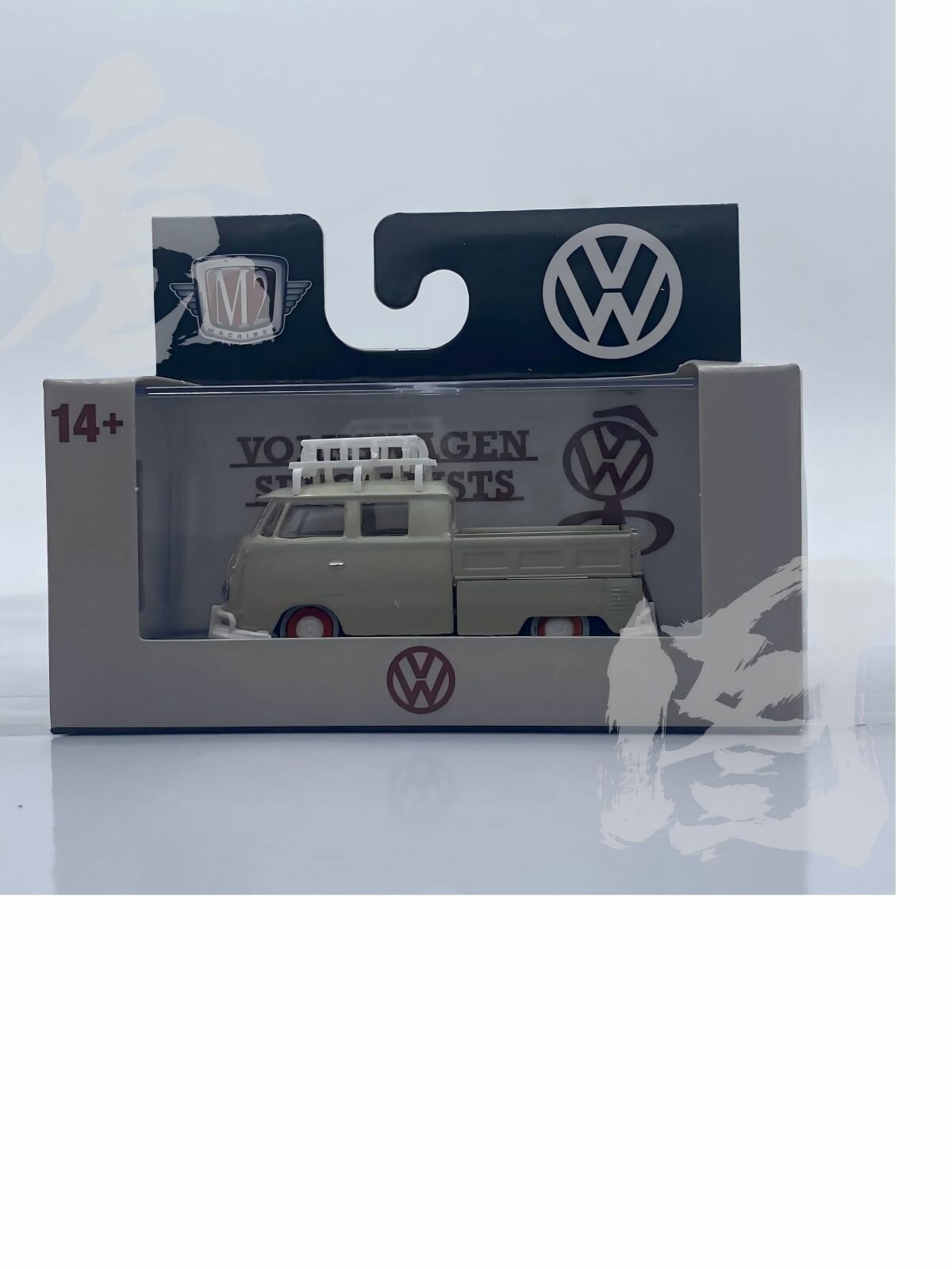 Машинка M2 Machines 1/64 1959 VW Double Cab Truck USA Model White R93 24-94 Die-cast Alloy Car Model Collection Toy Gift