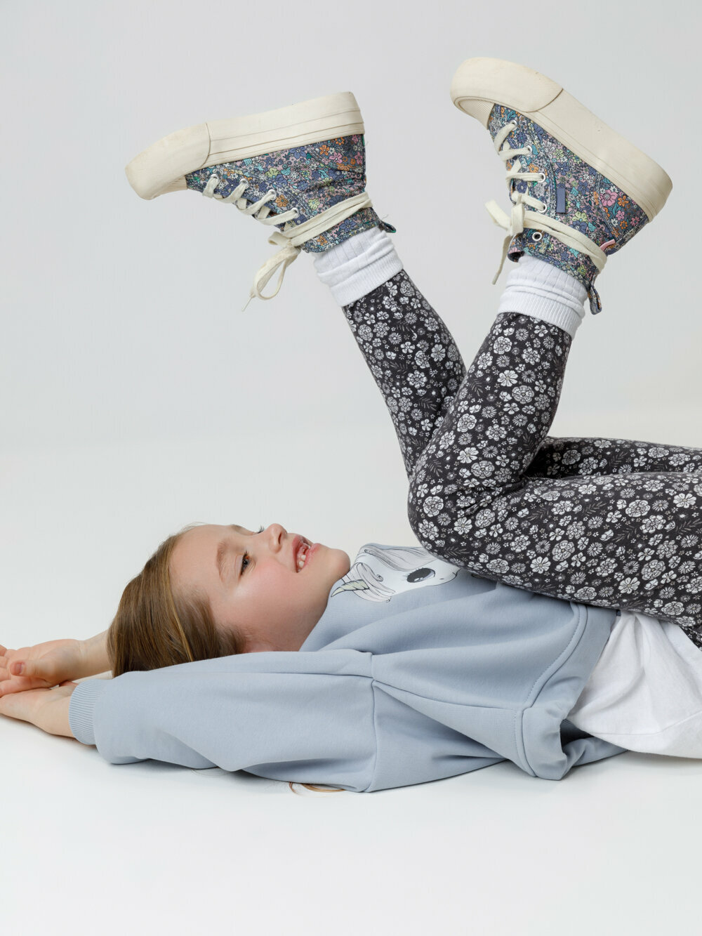 Легинсы КР 4074/антрацитовый Н092 к664