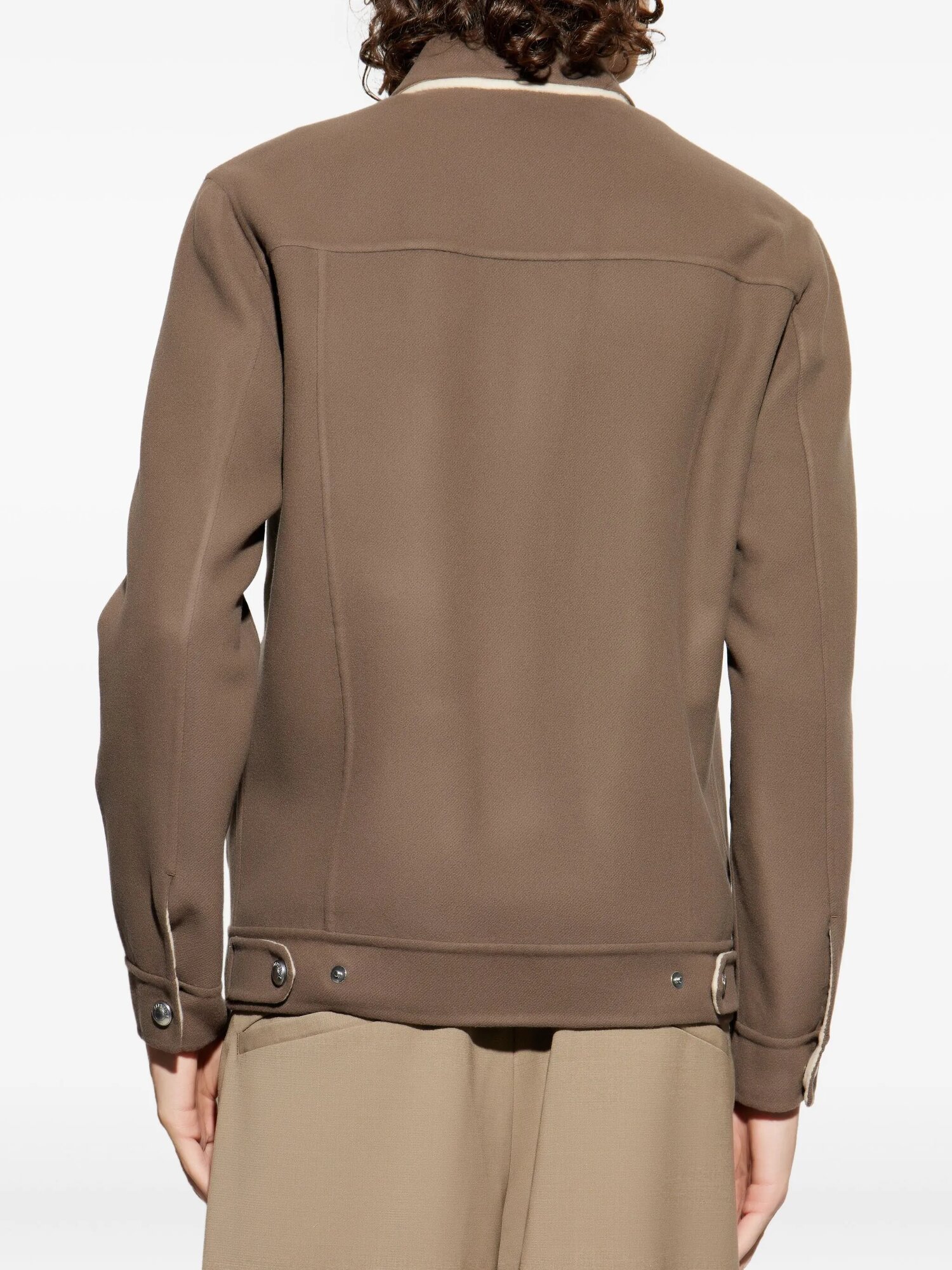 Куртка Eleventy Buttoned pocket jacket, размер 54, brown — фото 1