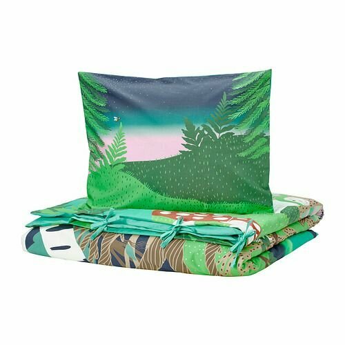 Комплект постельного белья икеа SKOGSDUVA