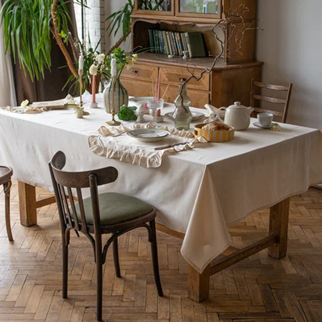 Скатерть 120х145 Традиция «Чистый Хлопок», 120x145 см, 100% натуральный хлопок
