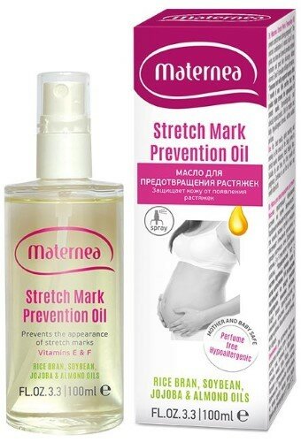 Maternea масло для предотвращения растяжек 100 мл