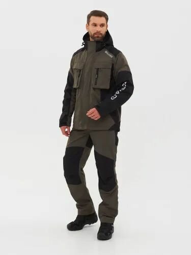 Костюм демисезонный Торнадо фирма Huntsman, ткань Breathable, цвет (Хаки), 0 градусов, размер 52-54/170-175