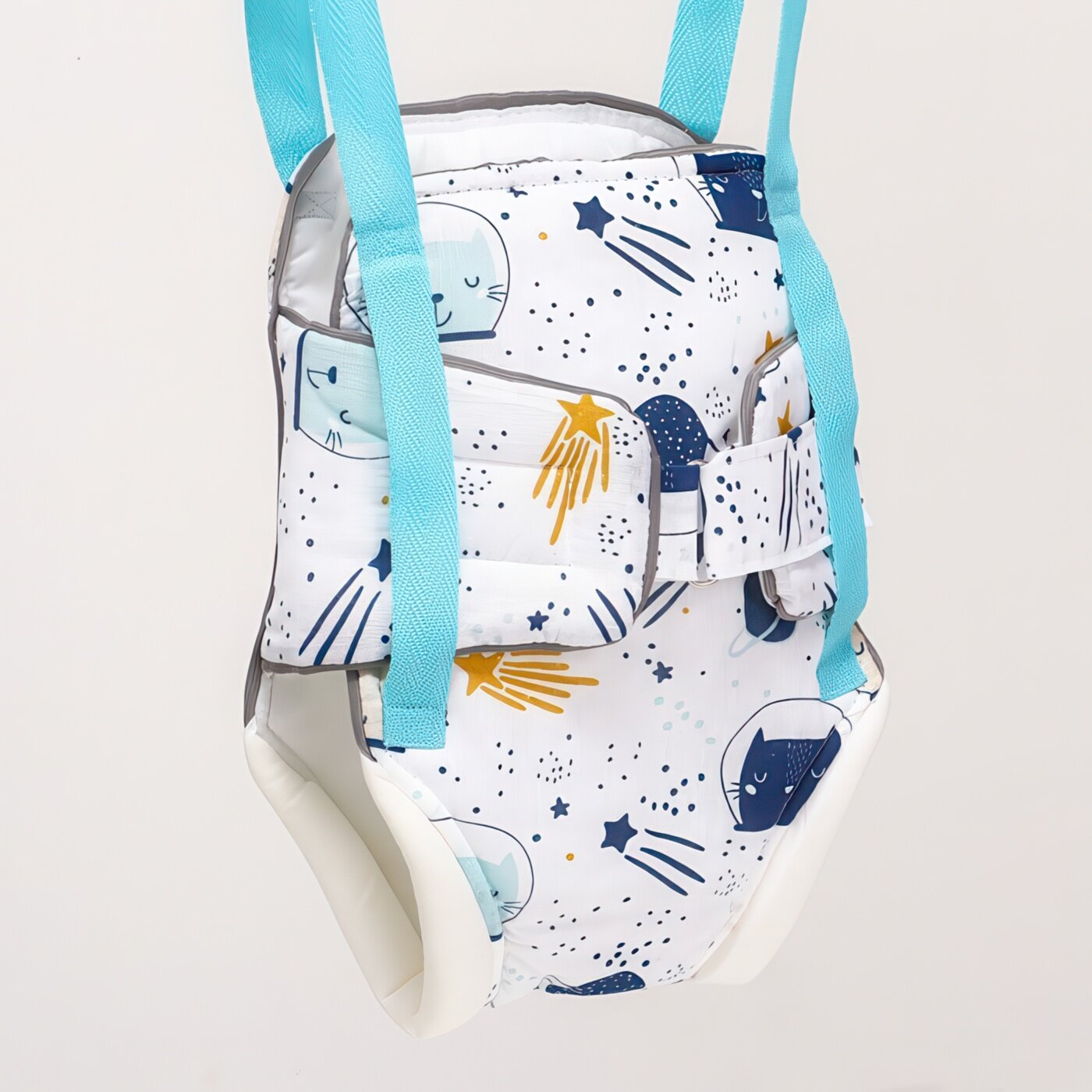 Прыгунки‑тарзанка 2 в 1 с сиденьем‑штанишками «Космос» для детей от 6 до 36 месяцев