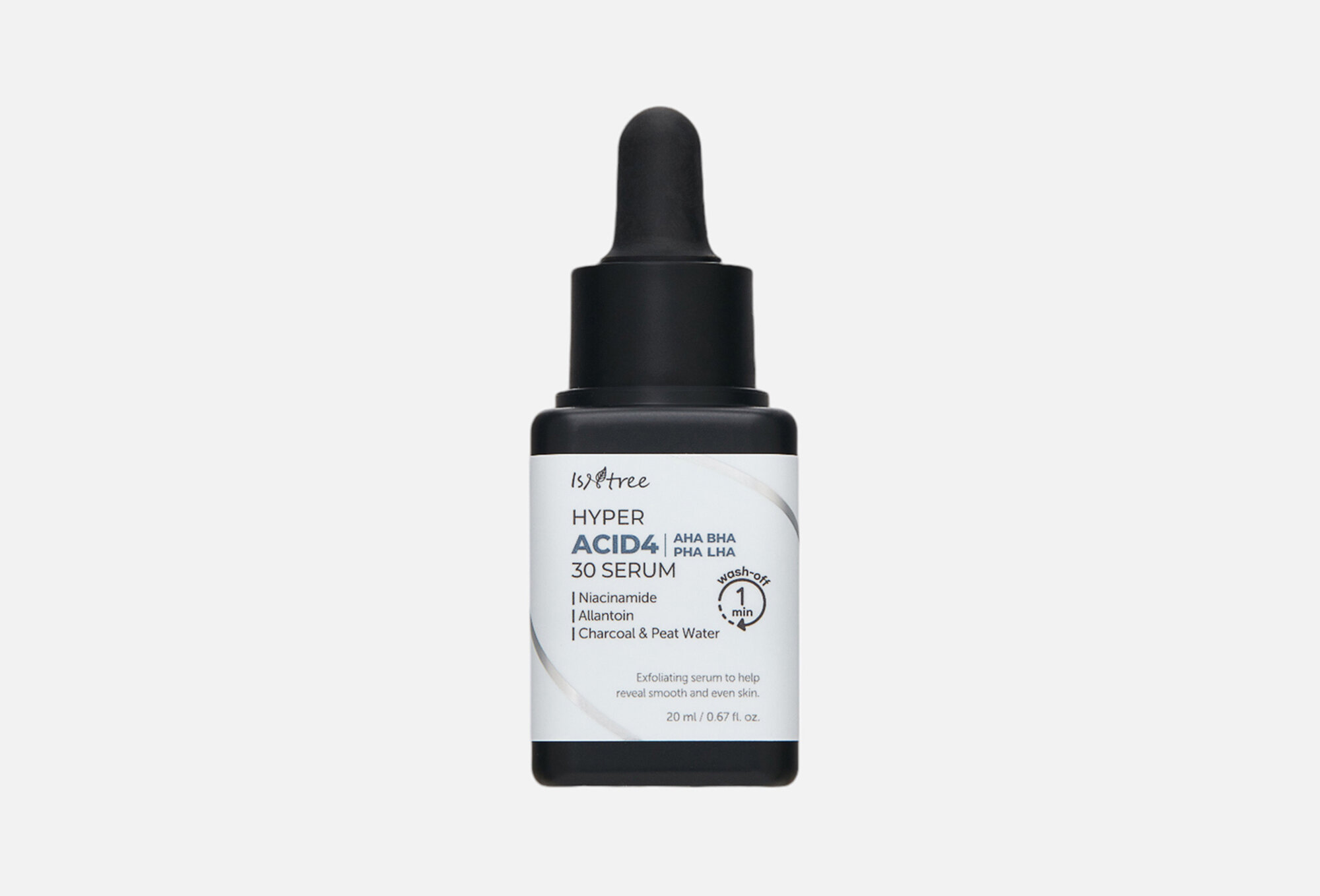 Сыворотка-эксфолиант для лица ISNTREE Hyper acid4 aha bha pha lha 30 serum 20 мл