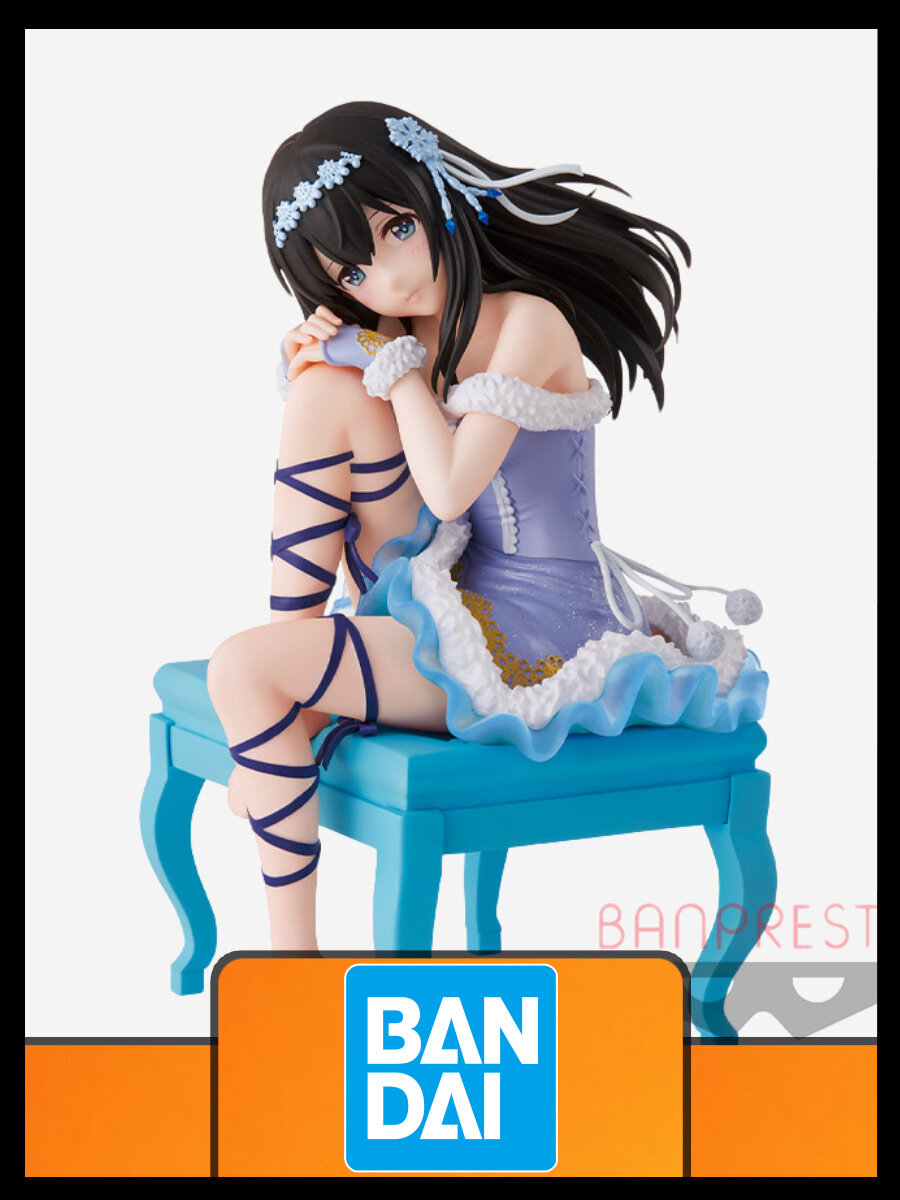 Оригинальная фигурка Fumika Sagisawa от Bandai Spirits из The Idolmaster / Фумика Сагисава «Идолмастер» 16 см