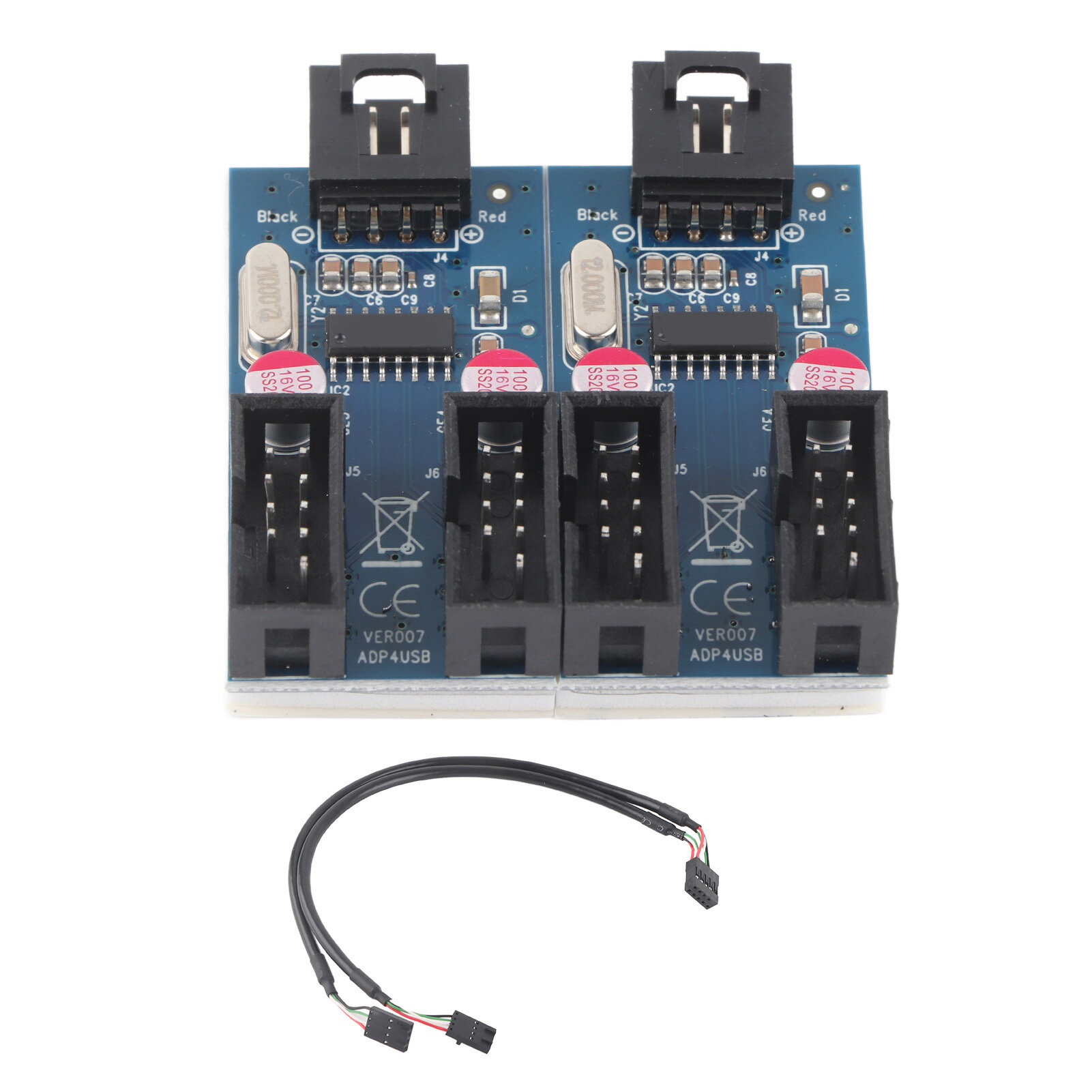 Разветвитель USB 9Pin 1 to 4 материнская плата 2.0