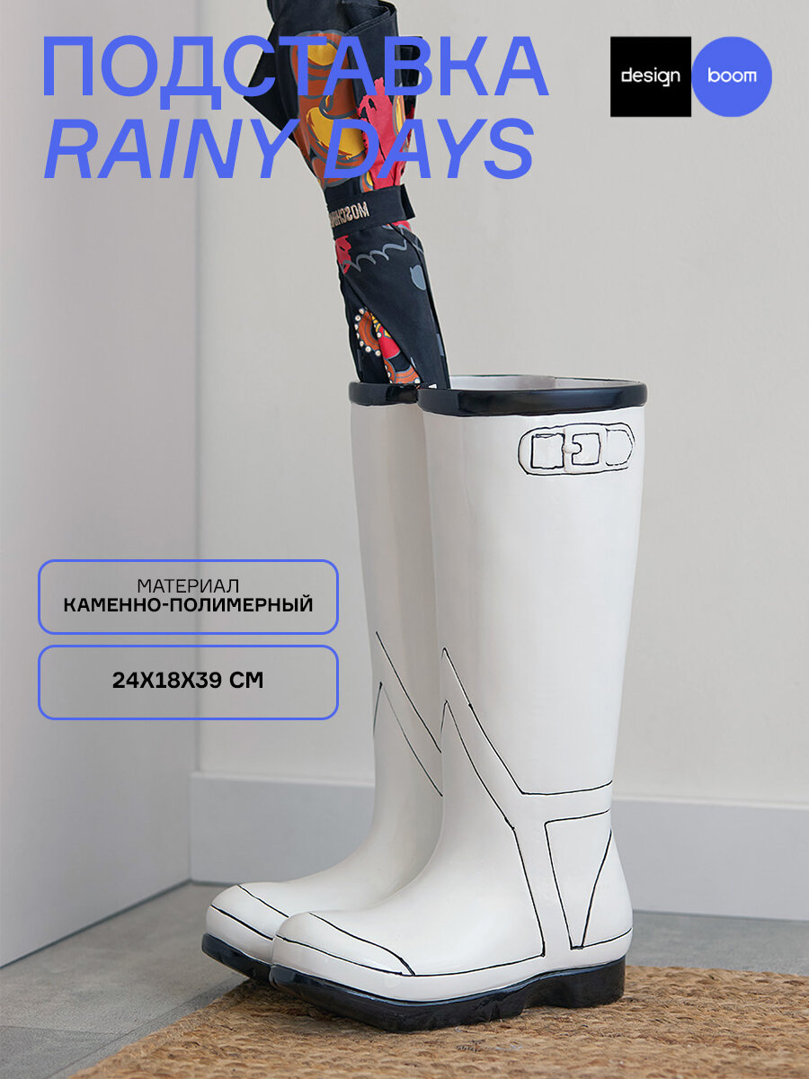 Подставка под зонт Rainy Days 23х39 см в прихожую напольная Designboom DB0000195