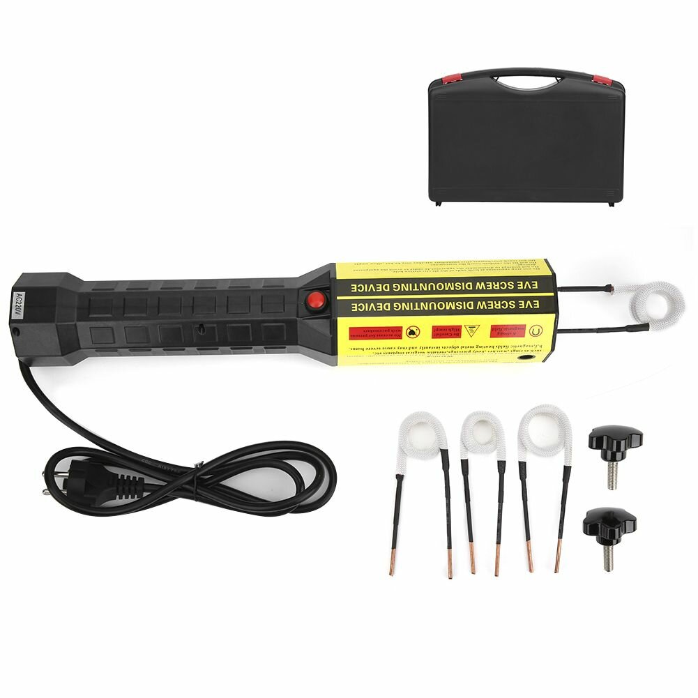 Беспламенный нагреватель 1200Вт для безопасного демонтажа заржавевших винтов