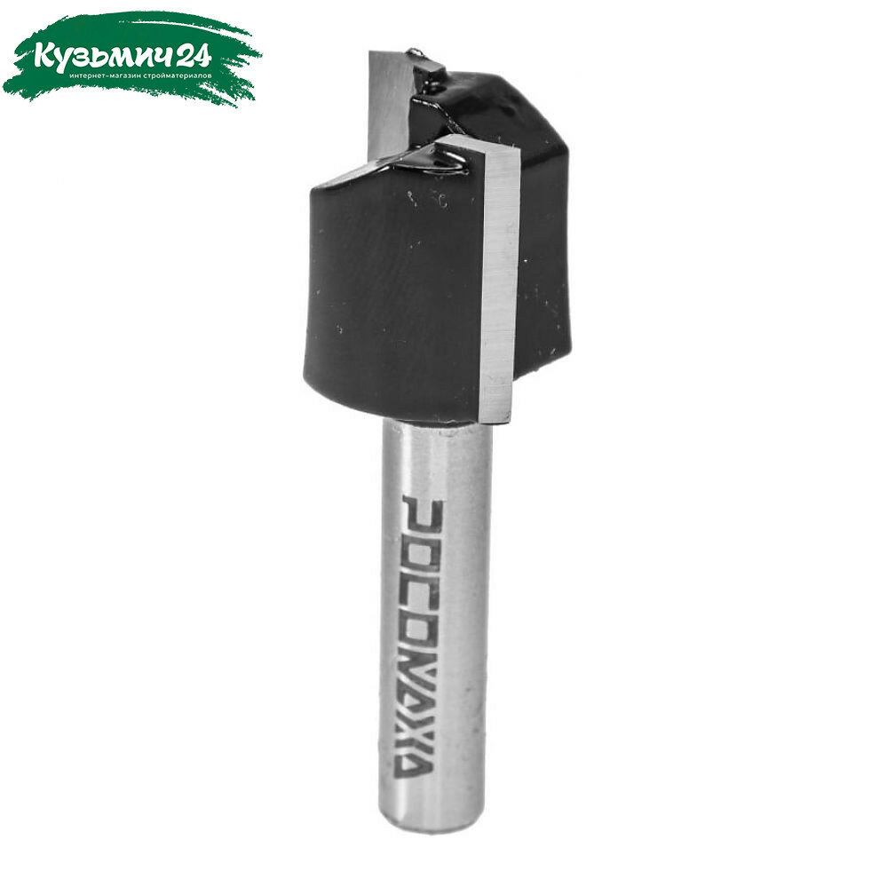 Фреза концевая Росомаха, d8 мм, D30 мм, H25 мм, пазовая под накладные петли, 800208