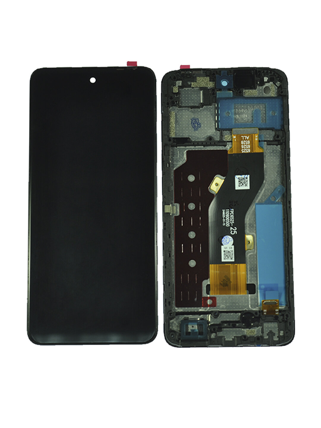 Дисплей (LCD) для Tecno Spark 20C (BG7n)+Touchscreen black ORIG в раме