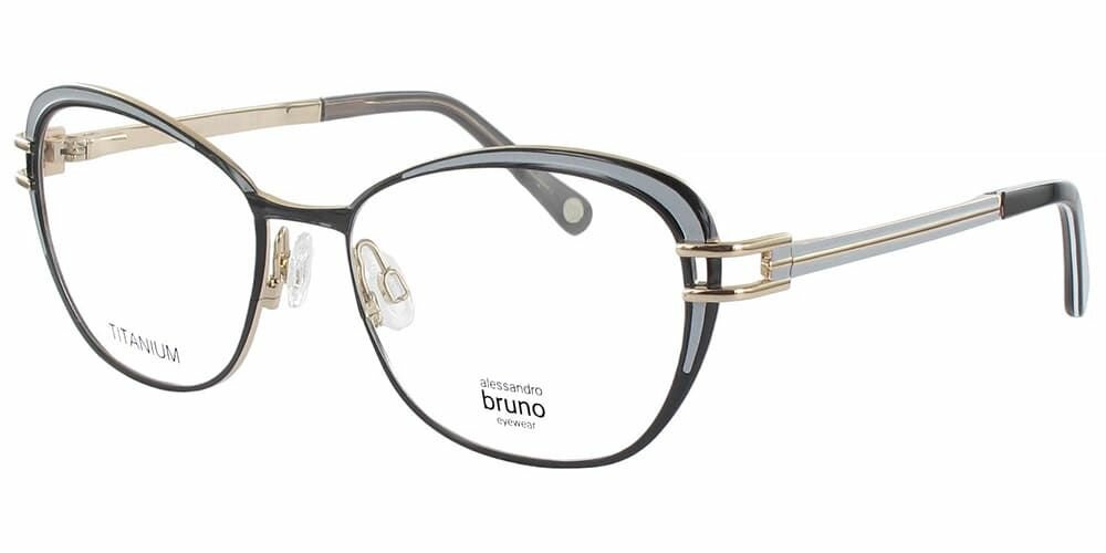 Медицинская оправа Alessandro Bruno TITANIUM 1186-01B женская