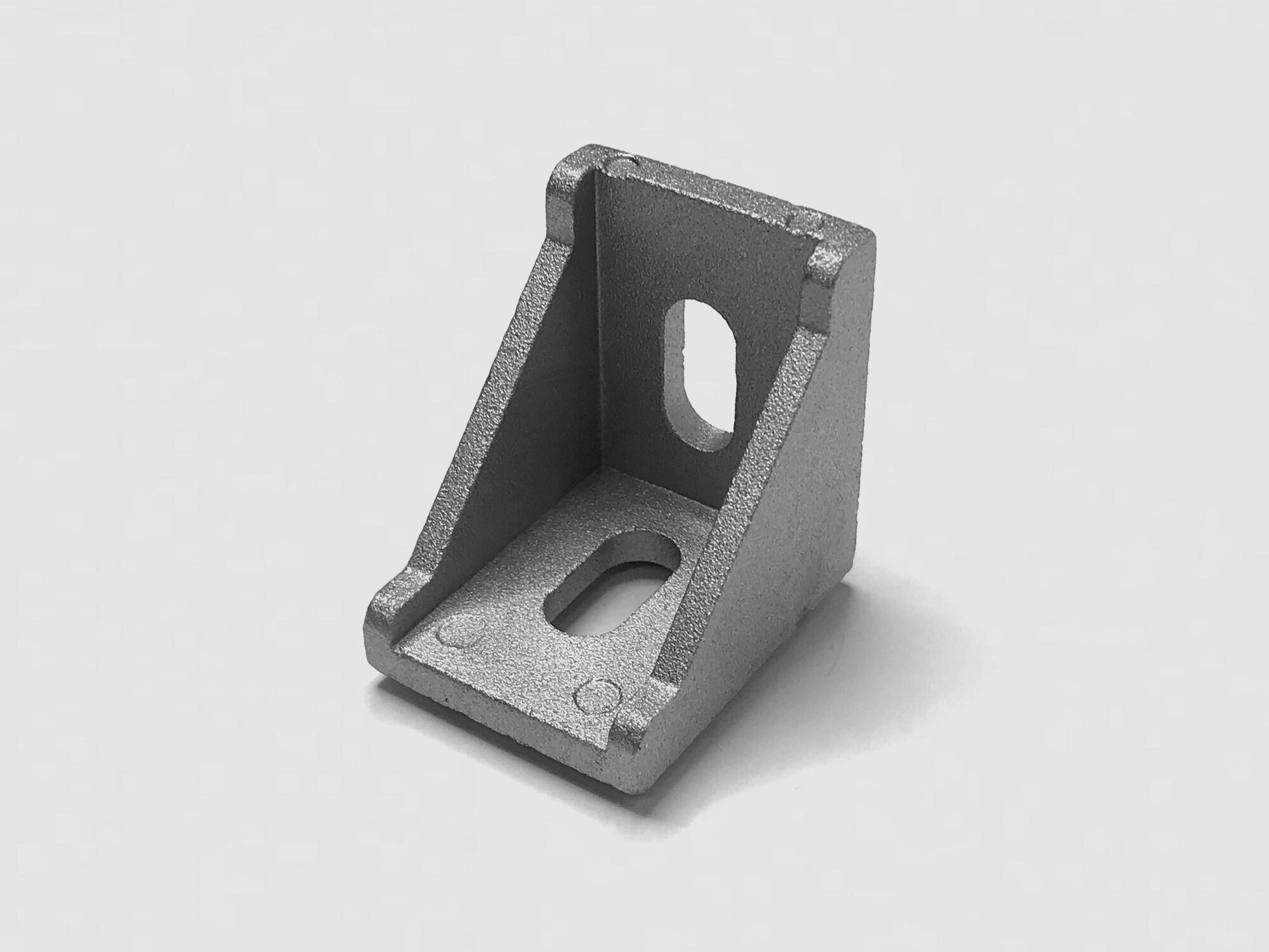 Угловой алюминиевый соединитель 30х30, паз 8, B117 / 3 шт / соберизавод