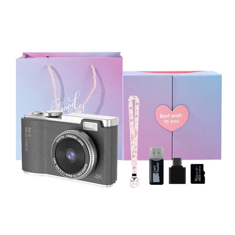 Компактный фотоаппарат D.K. CREATIVE WORKSHOP DKLK-003, elegant black