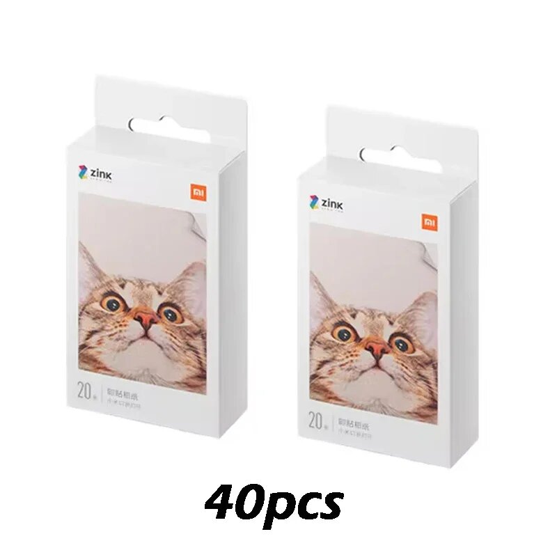 Xiaomi Портативный фотопринтер 1S Only 40 photo papers