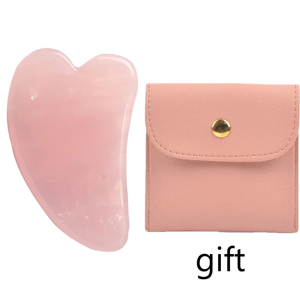 Массажер для лица из розового кварца Muyijaderies