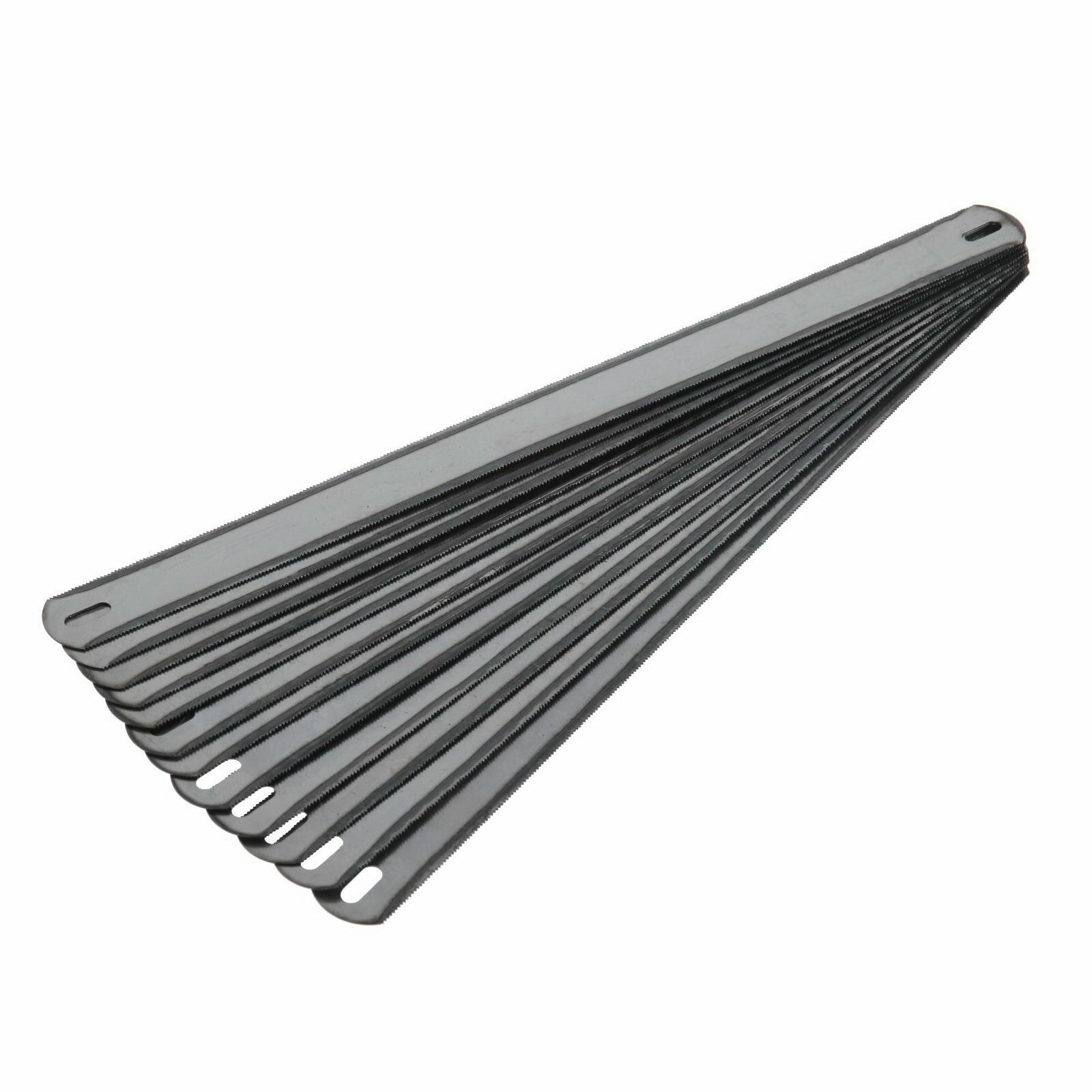 Полотна для ножовок по металлу широкие двухстор, 24 TPI, каленый зуб, 300 мм, 12 шт.