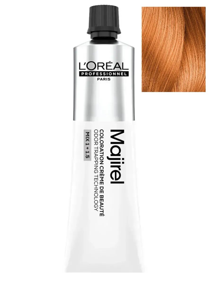 Краска для волос L'Oreal Professionnel Majirel [OTT] Краситель-крем с технологией улавливания запаха, 8.04